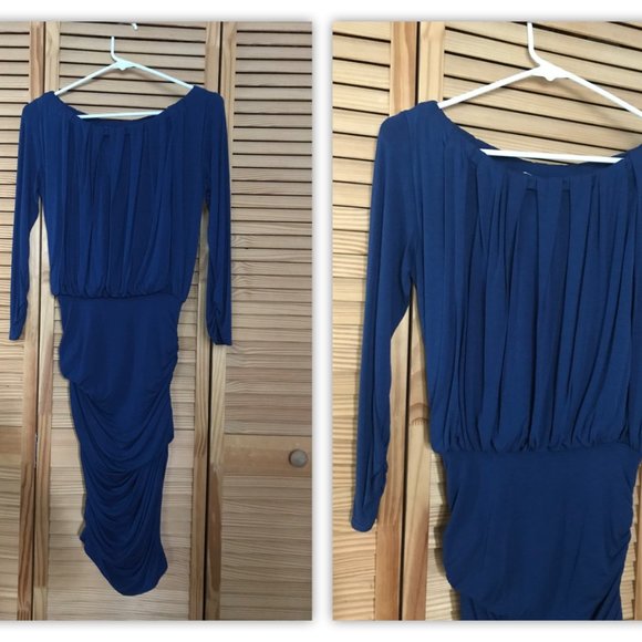 Max Studio | Dresses | Max Studio Blue Dress | Poshmark